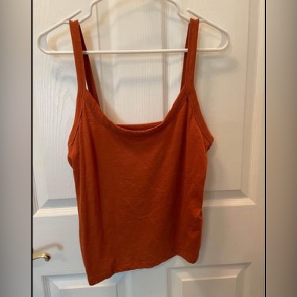 wild fable | Tops | Womens Wild Fable Cropped Burnt Orange Tank Large ...